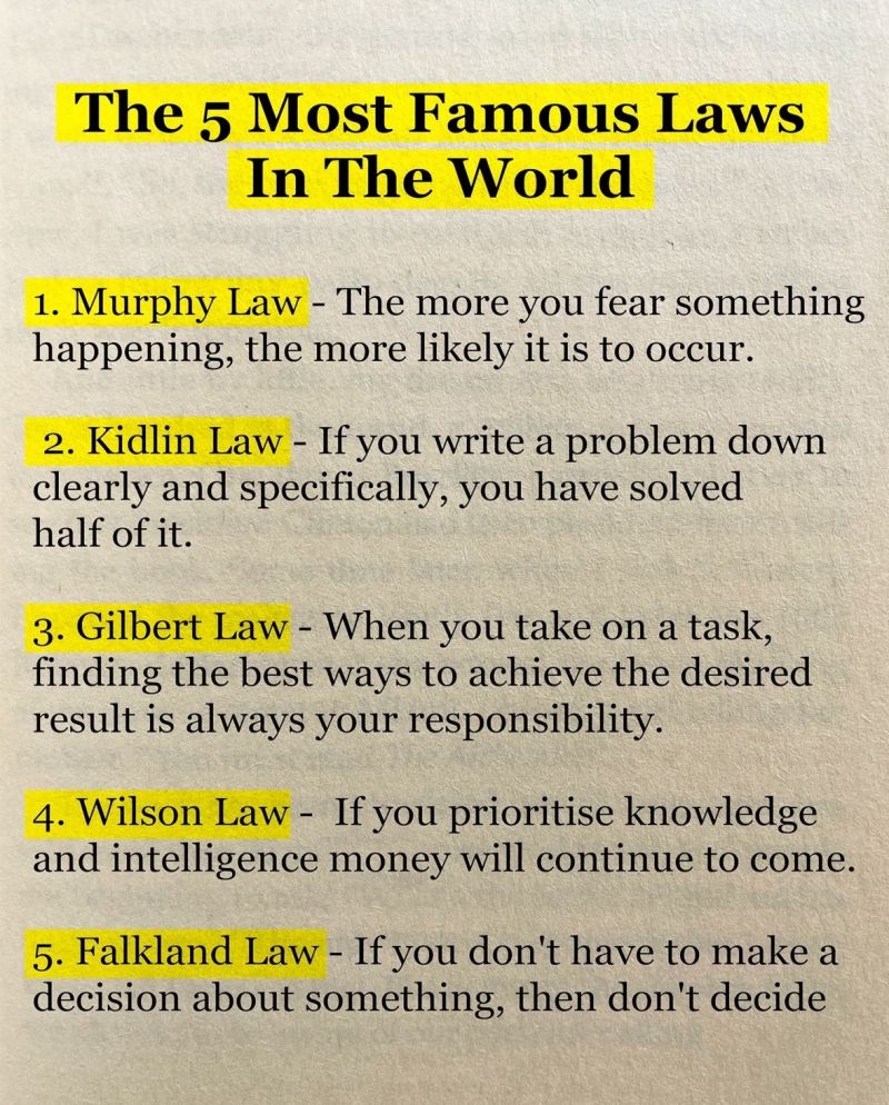 the most famous laws in the world – wealthci